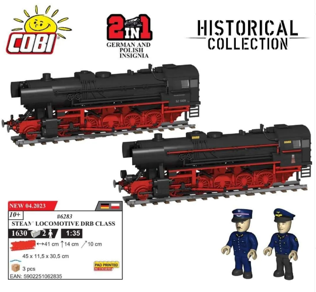 COBI® 6283 DRB Class 52 Steam Locomotive – Otten Speelgoed 2.0