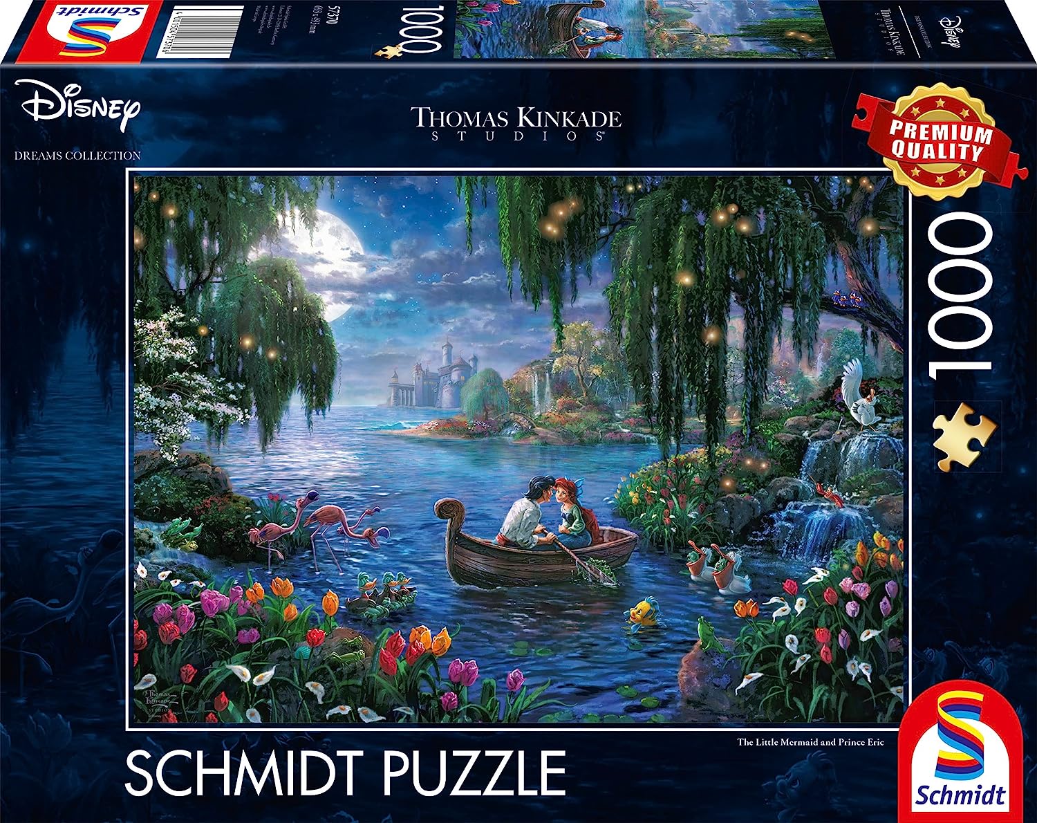 SCHMIDT® 57370 Disney Ariëlle and Eric 1000 – Otten Speelgoed 2.0